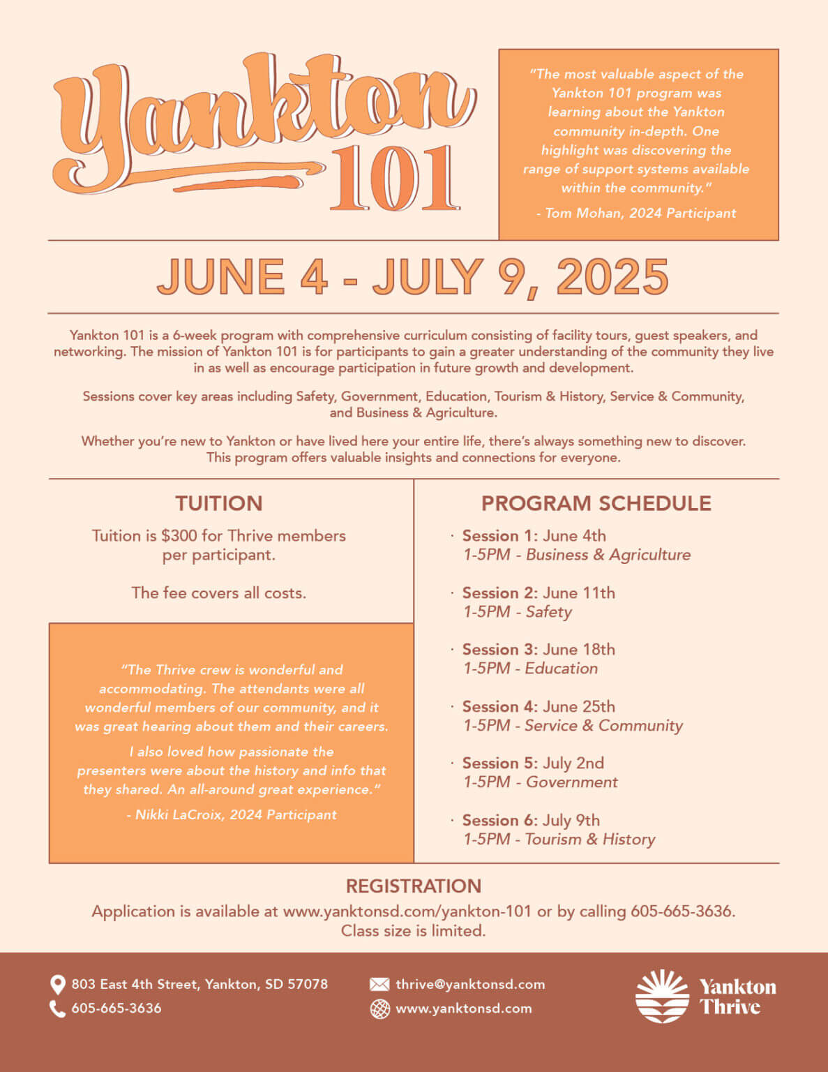 Yankton 101 - Yankton Thrive